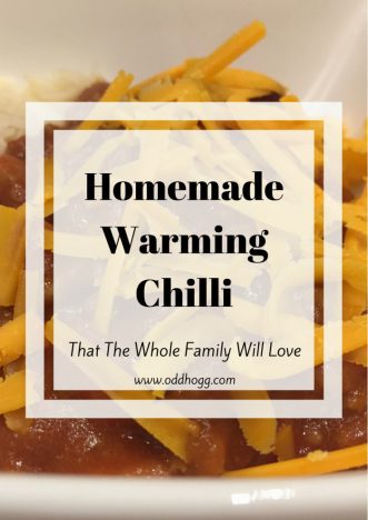 Homemade Chilli Recipe - OddHogg