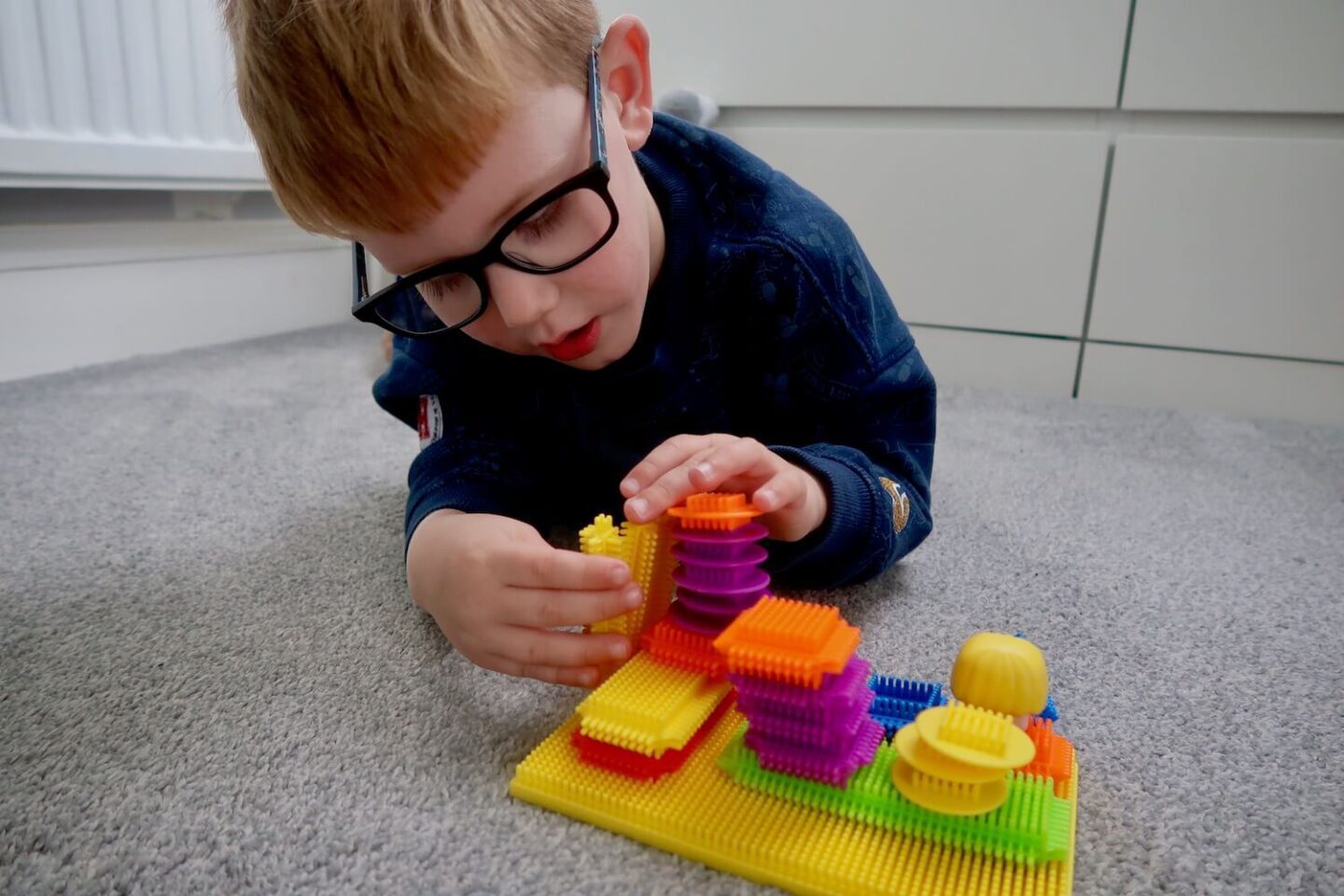 Easy Construction With Stickle Bricks - OddHogg
