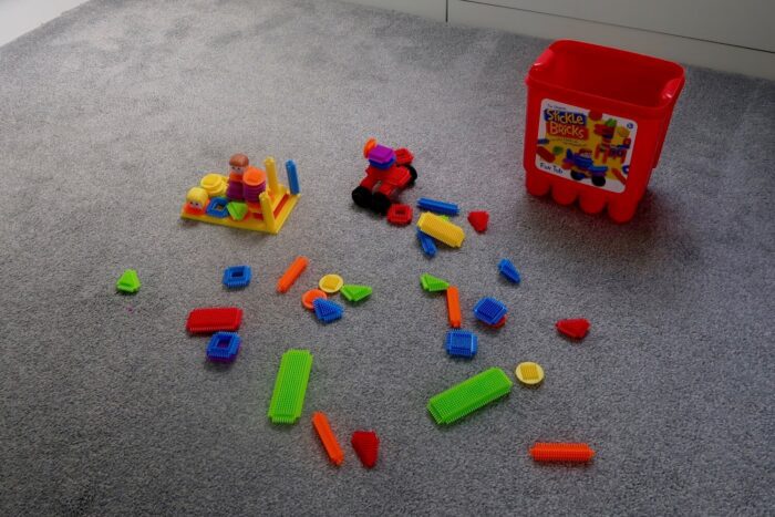 Easy Construction With Stickle Bricks - OddHogg